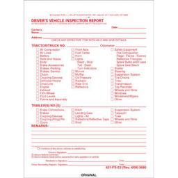 Detailed Driver Vehicle Inspection Reports (DVIR)