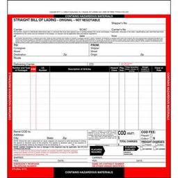 Bill of Lading & Shipping Papers | J.J. Keller